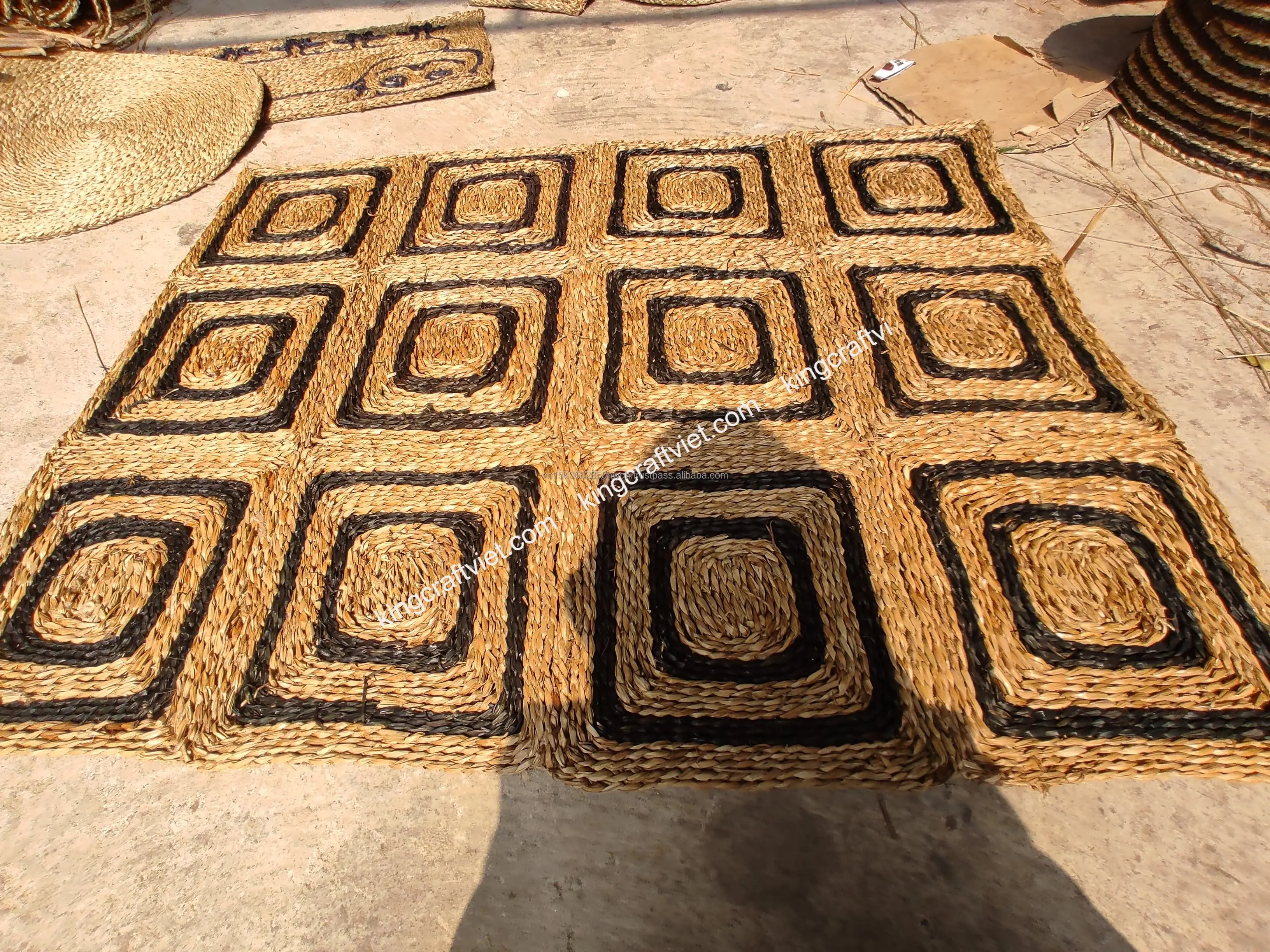 Handmade Natural Seagrass Carpets - Perfect for Living Room
