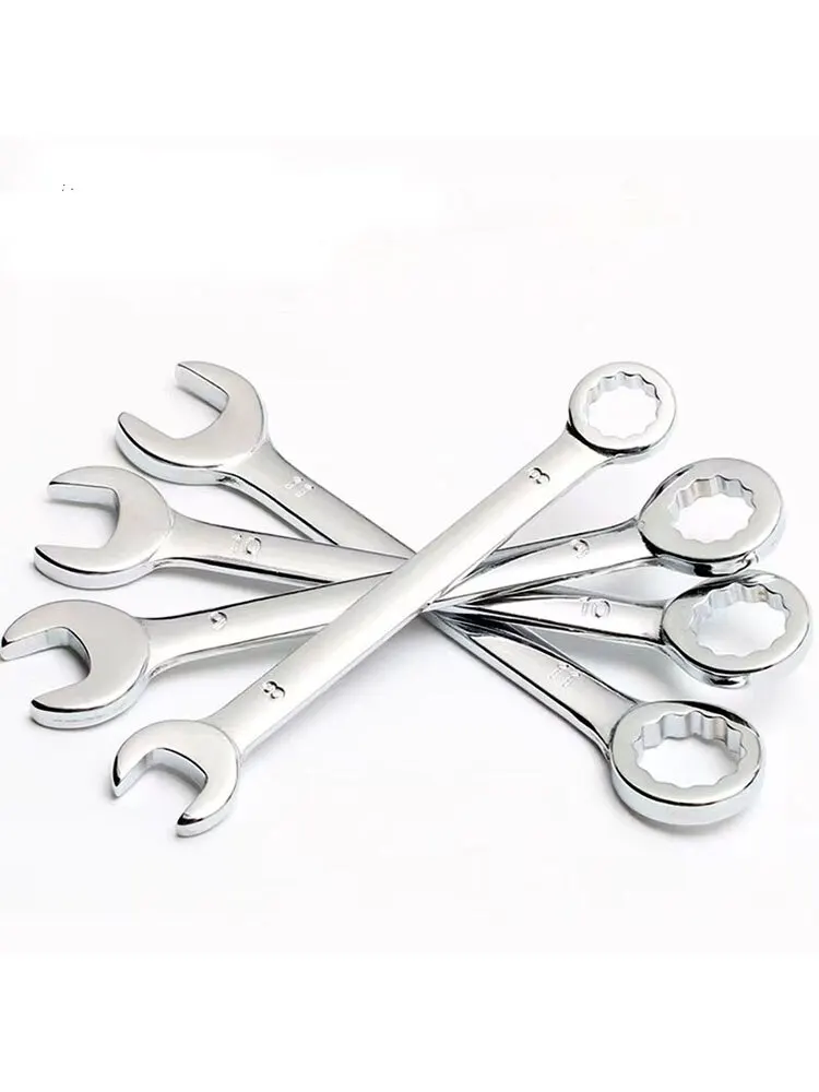 10 Piece Mini Spanner Blue Set Hand Tools Key Ring Spanner Explosion ...