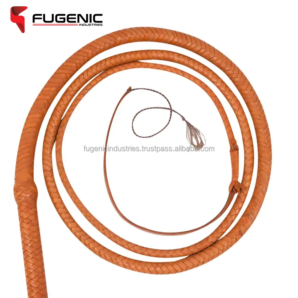 Hand Made Heavy Bull Whip Color 4 To 16 Feet 14 Plaits Custom Bull Whip ...