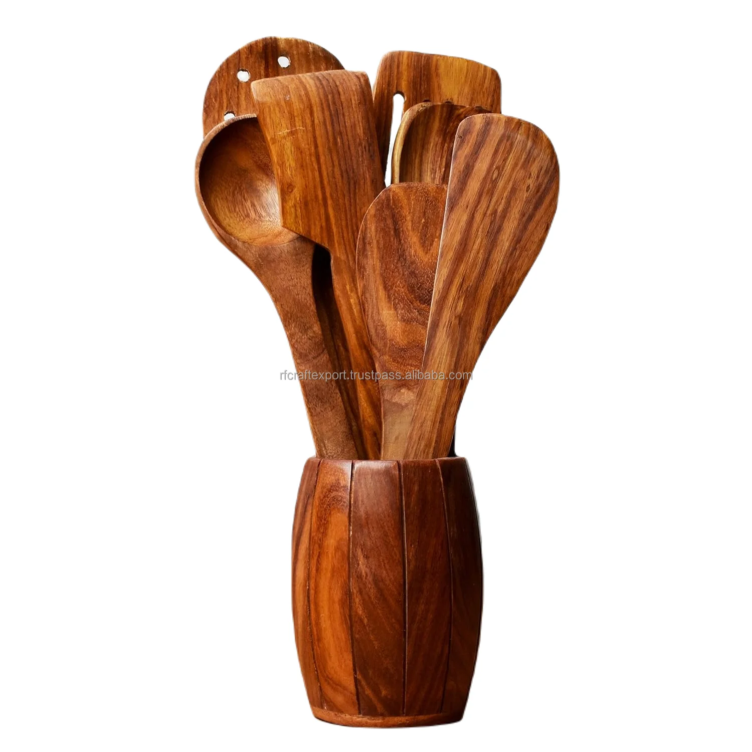 Eco-Friendly Disposable Biodegradable Wooden Tableware Set Including ...