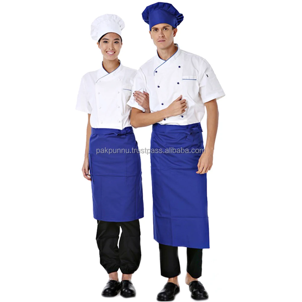 Long Sleeve Chef Clothes Uniform Restaurant Kitchen Cooking Chef Coat ...