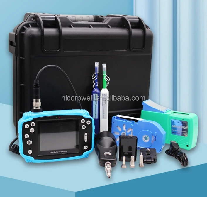 Fibre Optic Endface Inspection Microscope Connectors Endface Tester ...