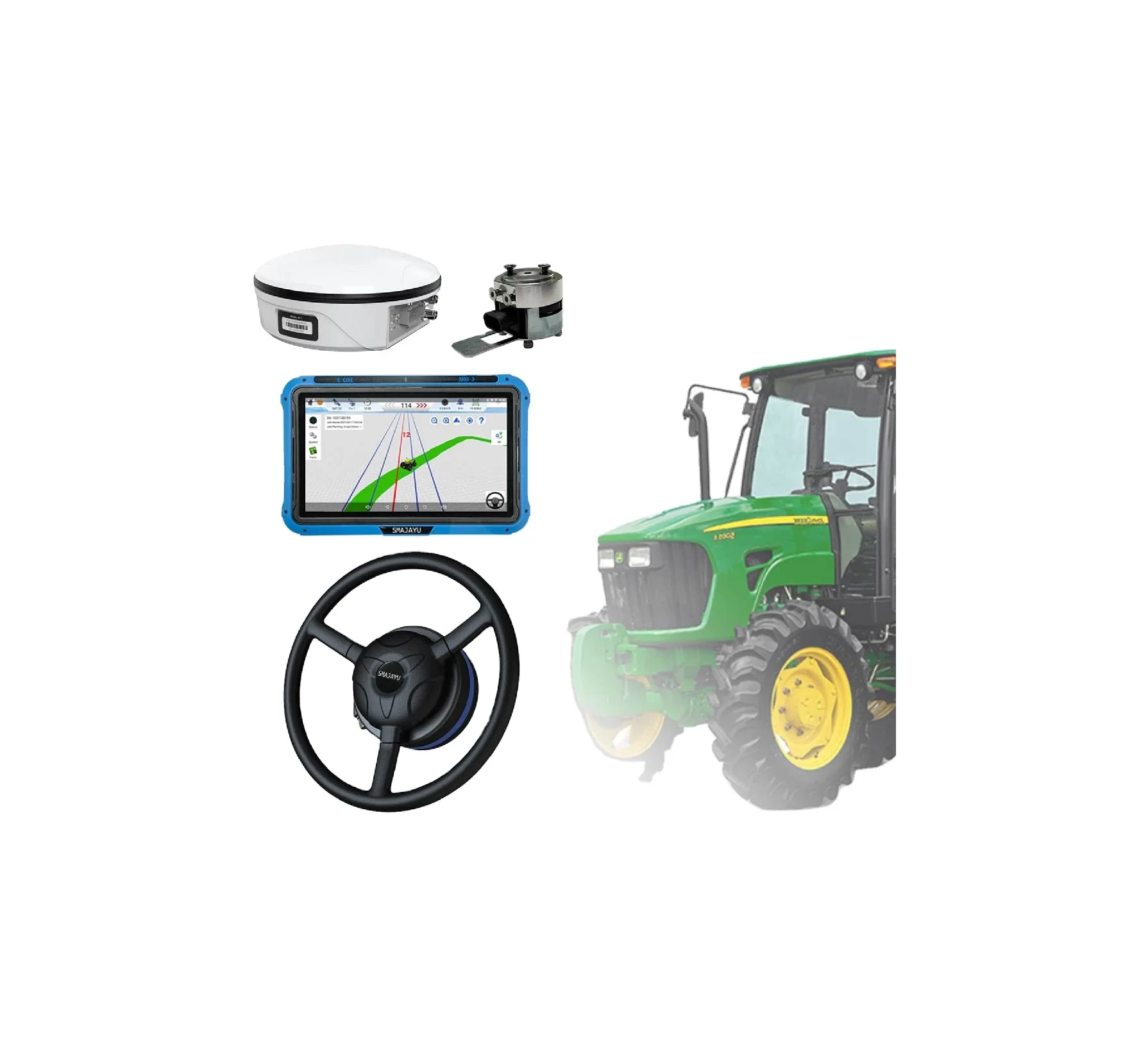 2024 New Tractor Gps System Auto Steering Automatic Driving System ...