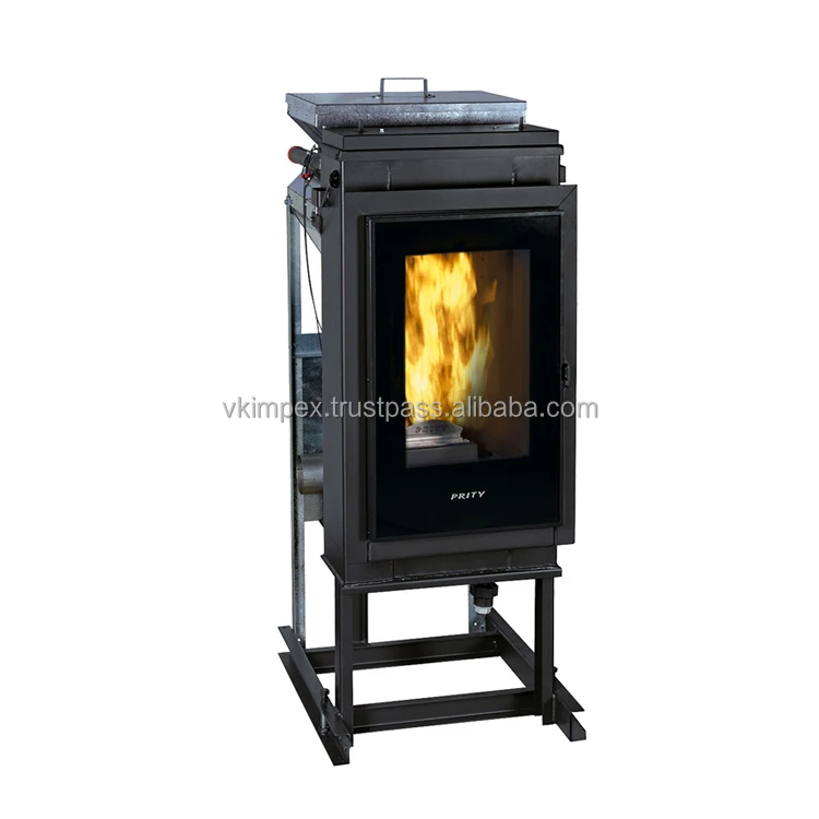 1.5 Bar Maximum Working Pressure 13kw Nominal Heat Output Pellet Insert ...