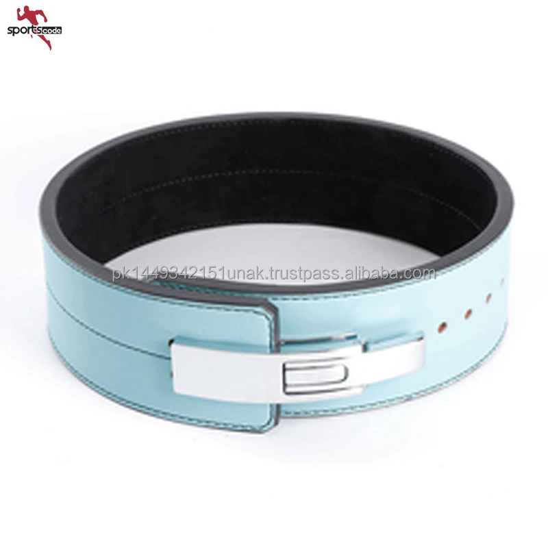 Custom Gym Weight Power Lifting Leather Lever Belt Pro Gym Fitness ...