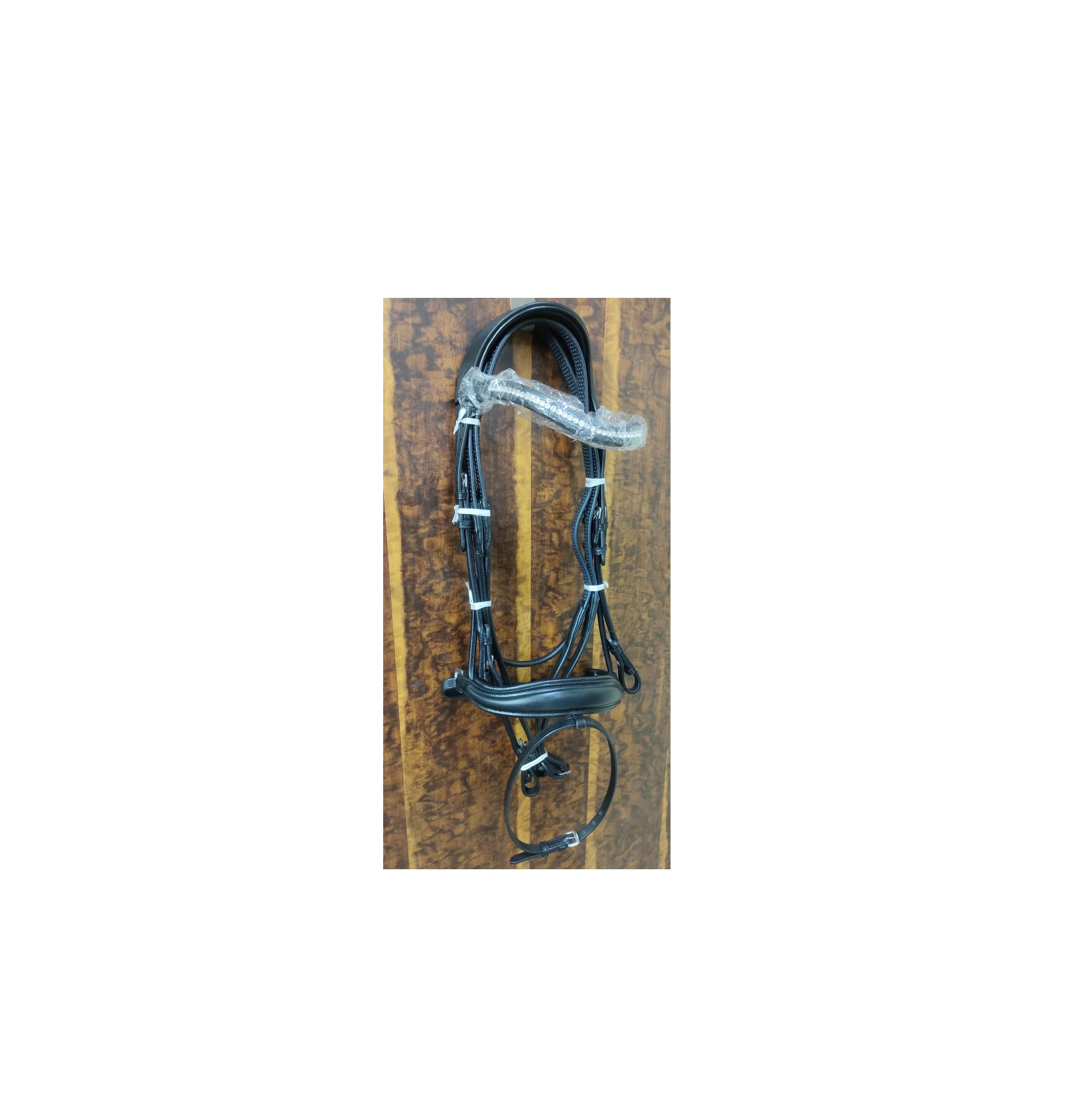 Horse Bridle Anatomic Leather Horse Bridle With Crystal Brow Bands ...