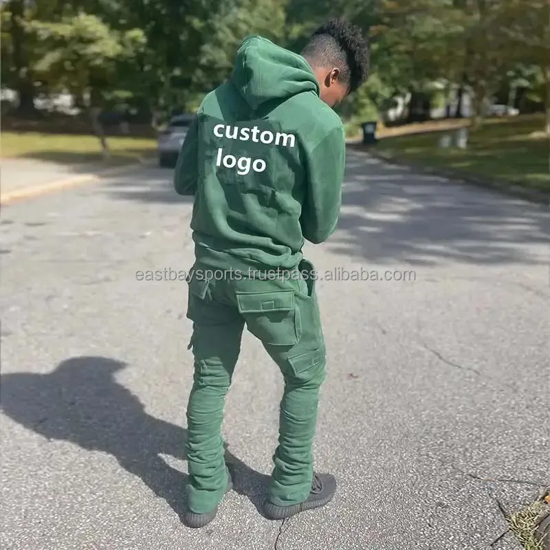 Premium Quality Streetwear Tracksuit Customized Embroidery Men Two ...