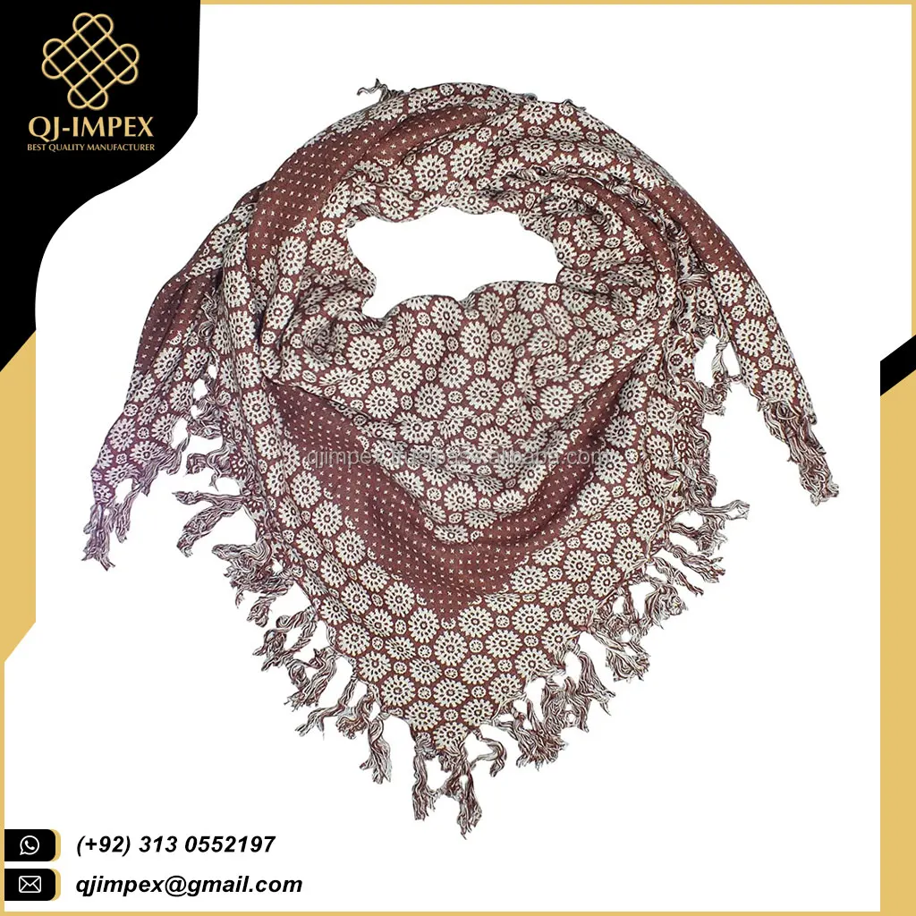 Custom Made New Design Scarves - Men's Tactical Keffiyeh