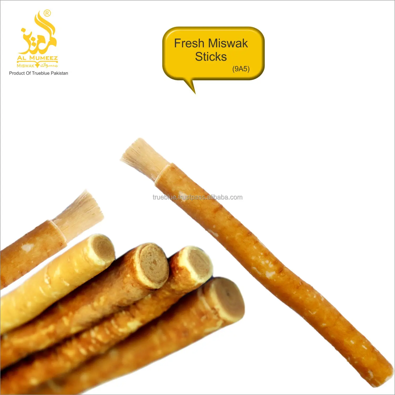 Best Quality Vacuum Packed Miswak - Natural Teeth Cleaning Stick