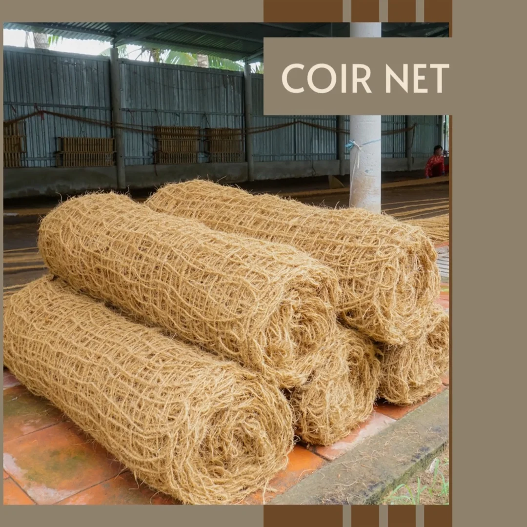 Coconut Net Coir Mesh Coco Fiber Woven Handmade Nets Ready For Export ...