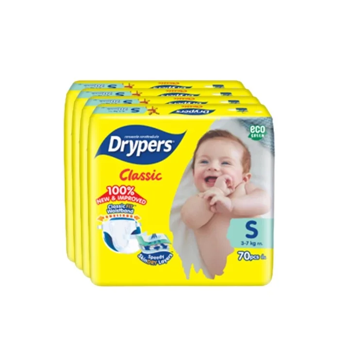 Alibaba.com: Drypers S78 Tape Baby Diapers, 100% breathable, classic ...