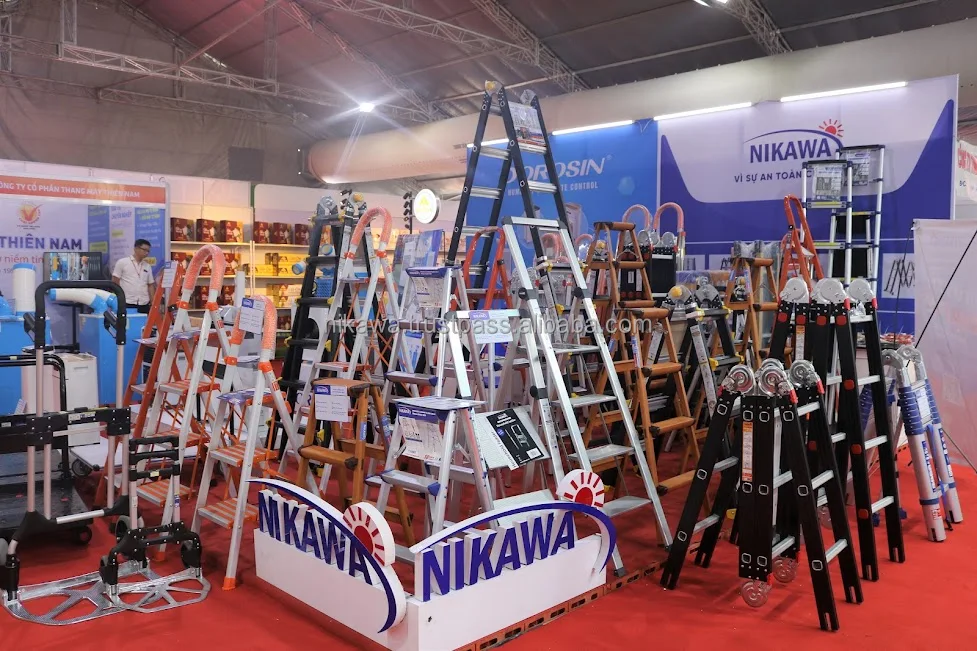 Multi-position Folding Ladder Aluminium Multi-purpose 4x4 Steps En131 ...