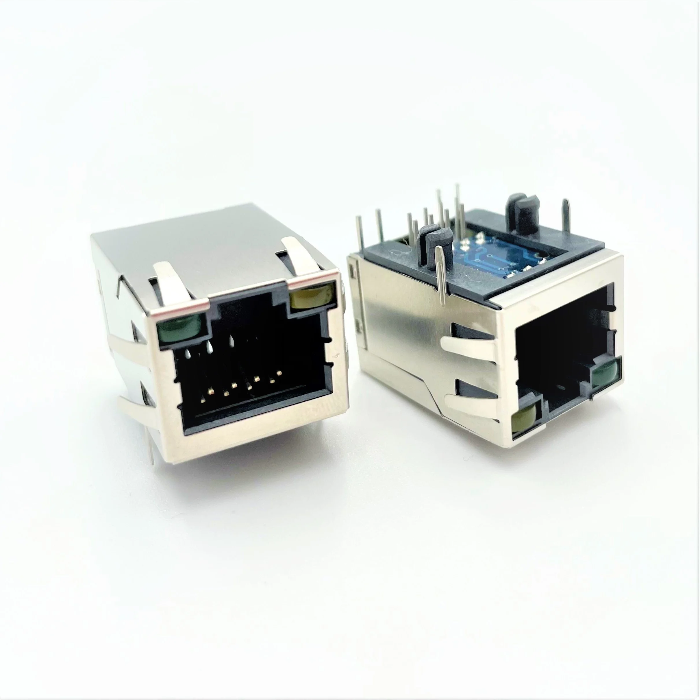 1X1 Port RJ45 Cat6 Cat6a Jack Female Socket Ethernet Connector