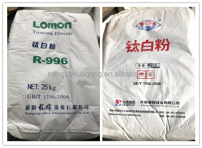 Titanium Dioxide Lomon R-996 Chemical Paint Tio2 Lomon R996 - Buy ...