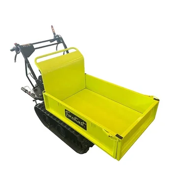 300kg Track Dumper 6.5hp Motorized Wheelbarrow Tracked Power ...