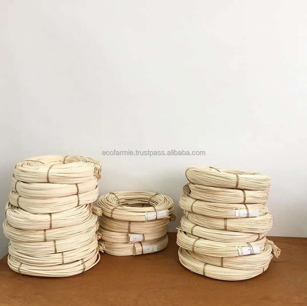 Eco Farmie High Quality Polished Natural Rattan Manau Cane