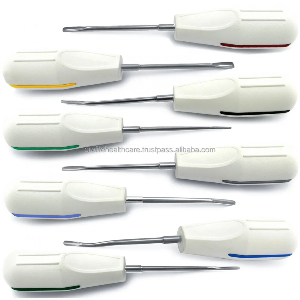 8 Pcs Dental Luxating Elevators Oral Surgery Tooth Extraction Apical ...