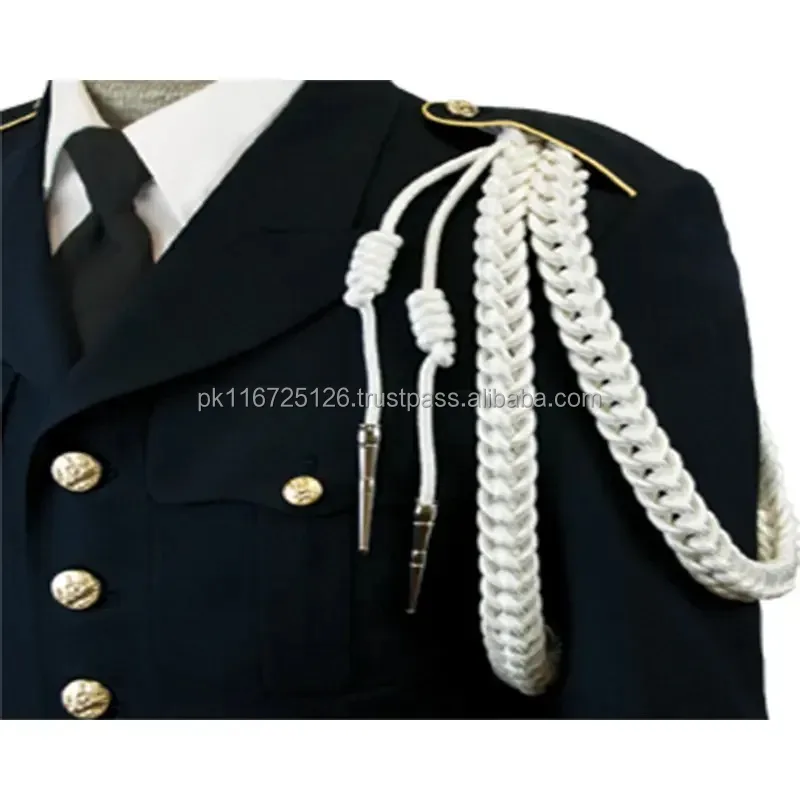 Ceremonial Officers Uniforms Lanyard - Customizable Cords
