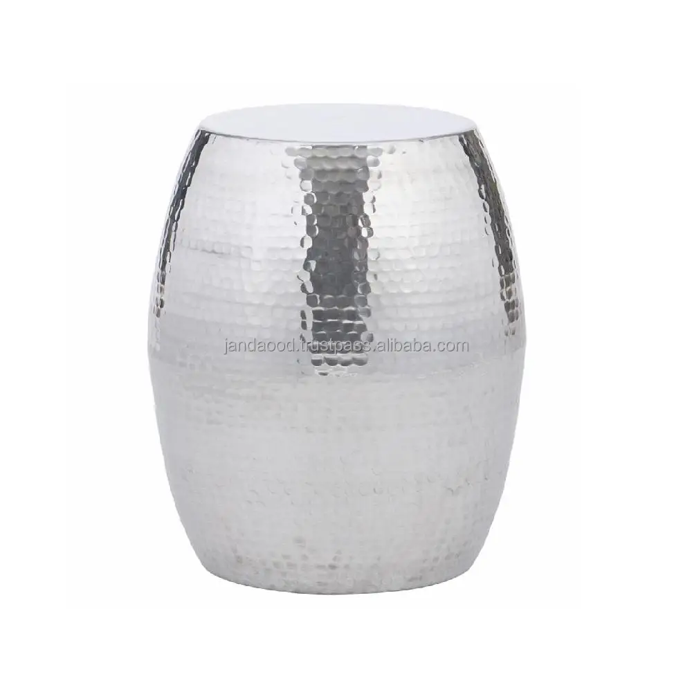 Modern Design Side Table Aluminium Accent Piece End Table & Stool Plant ...