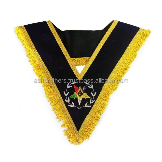 Wholesale Cotton Made Warden Masonic Apron Masonic Regalia High Quality ...
