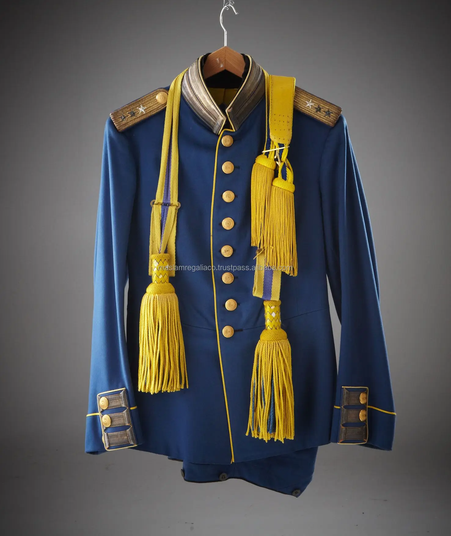 Black Ceremonial Uniform Gold Wire Aiguilette New Ceremonial Ceremonial ...