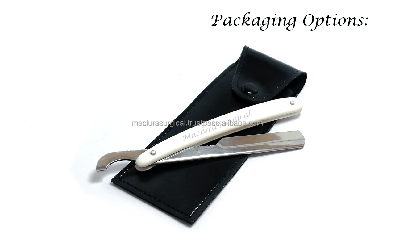 Turkish Straight Razor Black Plastic Handle - Buy Plastic Straight ...
