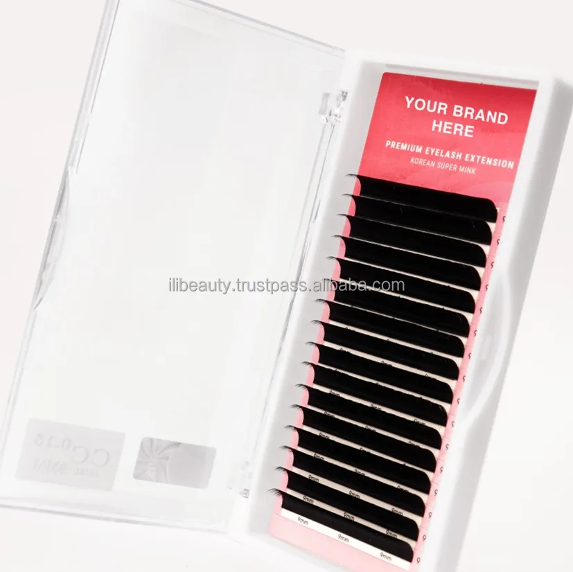 Individual Fast Fanning Eyelash Extensions With Low Moq Lash Trays With ...