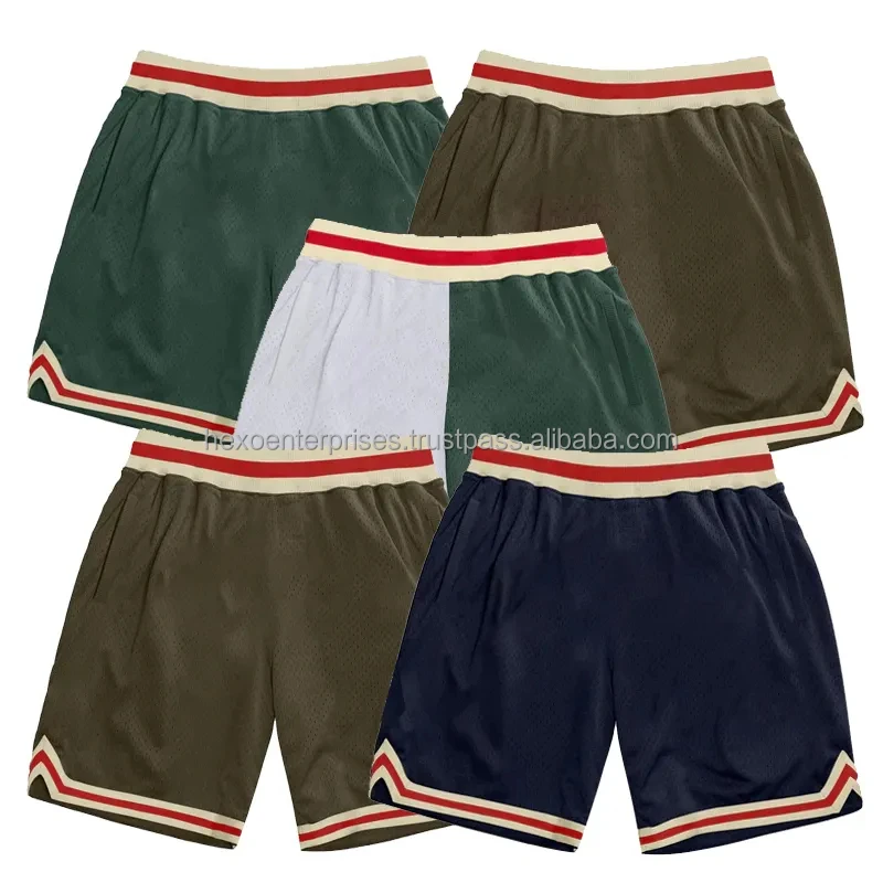 Men Running Workout Basketball Fitness Jogger Mesh Shorts Athletic Wear ...