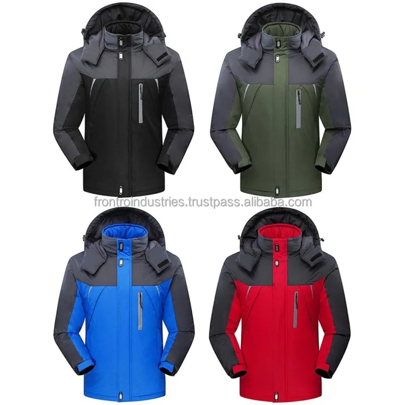 Wholesale Custom Men Winter Softshell Jacket Waterproof Outdoor Wear ...