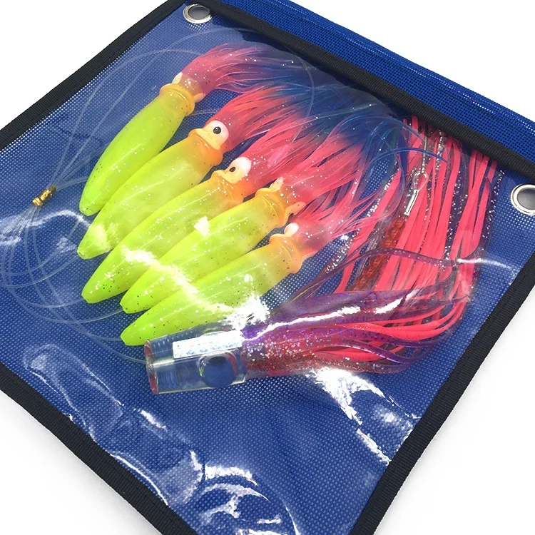 OEM Squids Sea Bird Teaser Sets for Trolling Fishing Lures