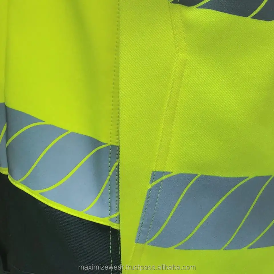 OEM Wholesale High Visibility Men Outdoor Waterproof Work Fluorescent ...