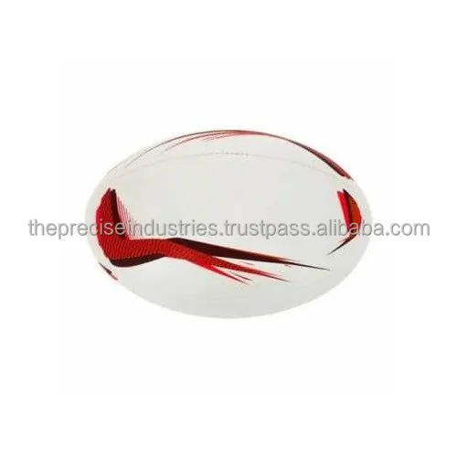 High Quality Hand Stitched Custom Logo Printed Team Sports Rugby Balls ...