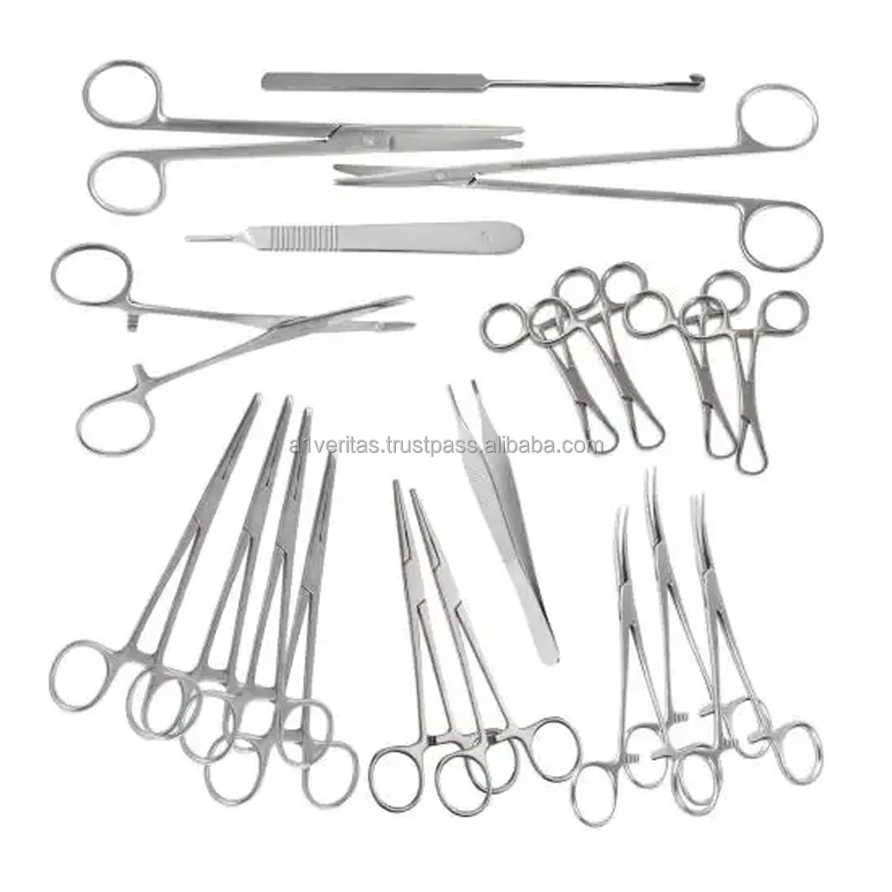 Premium Care & Cure Surgical Basic Microsurgery Instruments Set Surgery ...