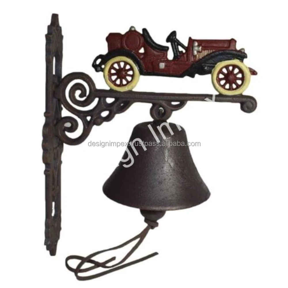 Decorative Unique Car Design Bell Garden Playground Accessories Bell ...