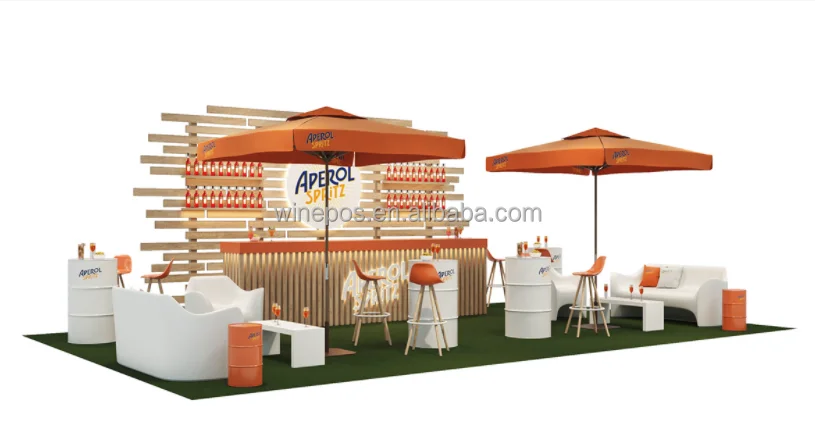 Aperol Spritz POS Aperol Promotion Items - Waterproof & Customizable
