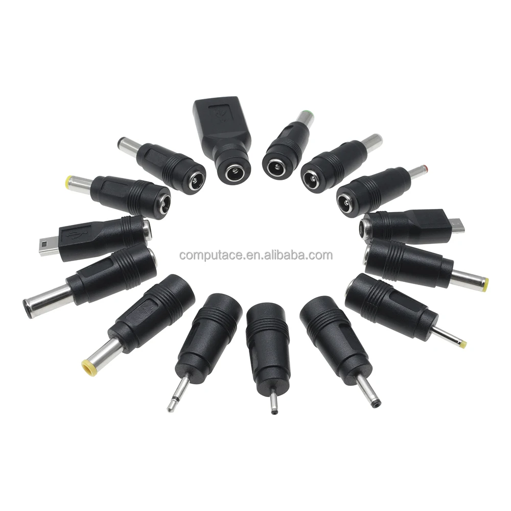 Factory Direct Sale Dc Barrel Adapter 5.5x2.1mm Female To Power Plug 5 ...