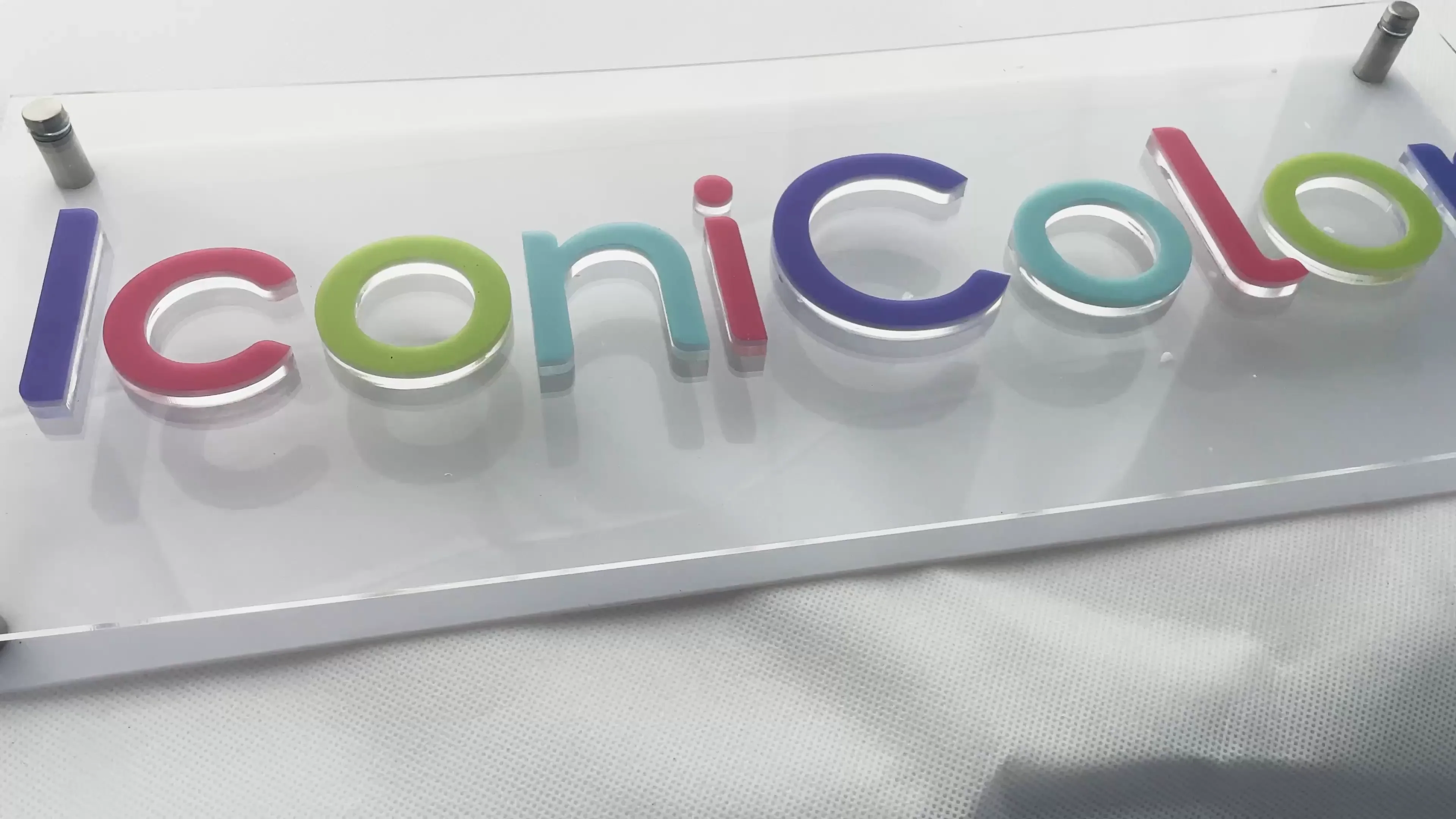 Custom Brand Name Display Acrylic Sign 3d Signage Door Plate For Door ...