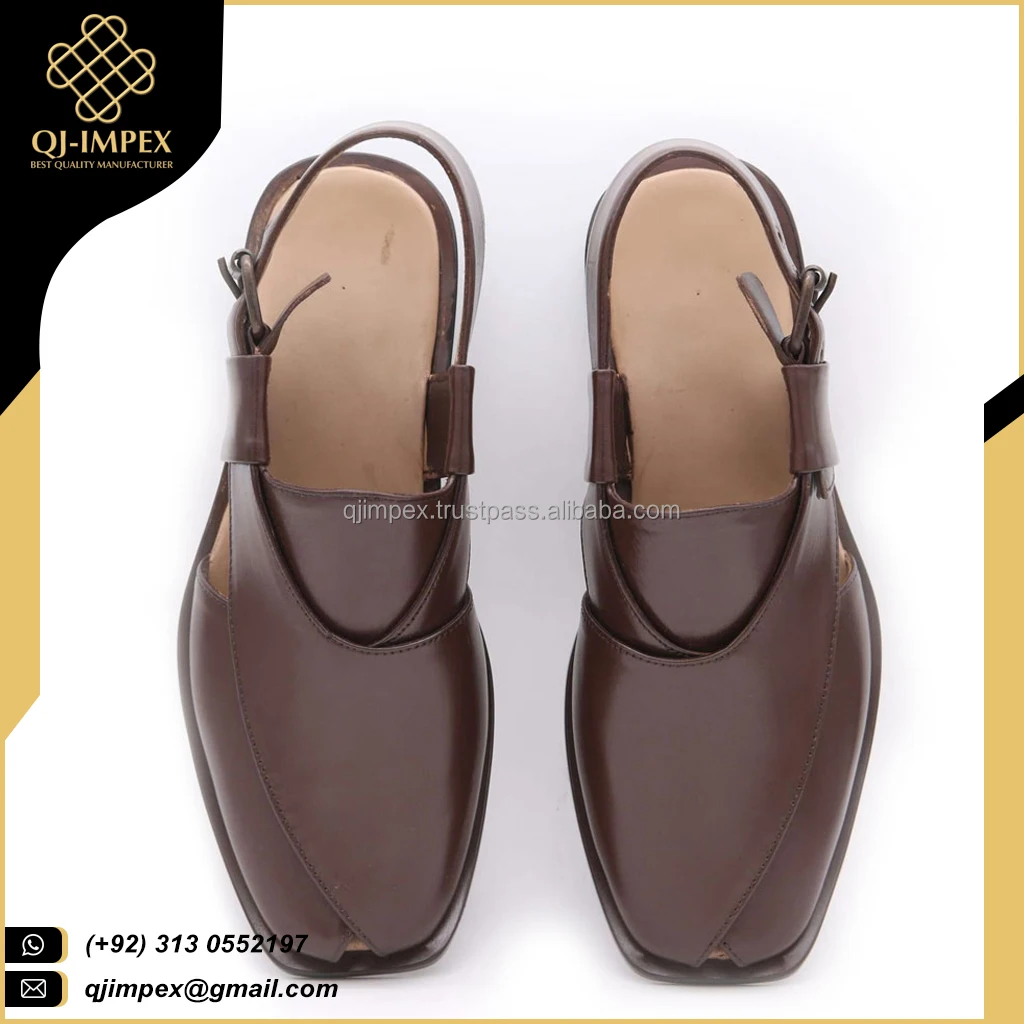 High Quality Peshawari Chappals - Handmade Leather Sandals