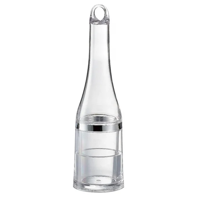 Transparent Acrylic Bottle Cooler - Sustainable & Stylish
