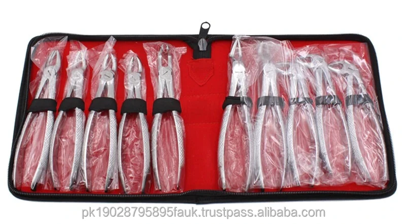 Surgical Tooth Forceps Extracting Extraction Root Loosening Lower Upper ...