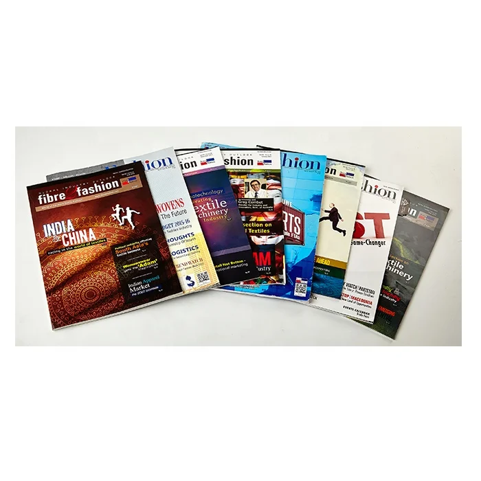 High Quality Glossy Full-Color Catalog Magazine Book Printing Custom ...
