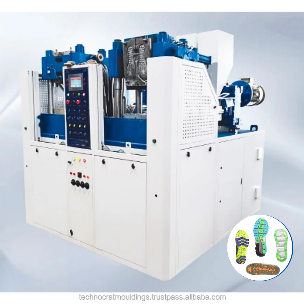 Double-Color Injection Moulding Machine TM-100 for Shoe Production ...