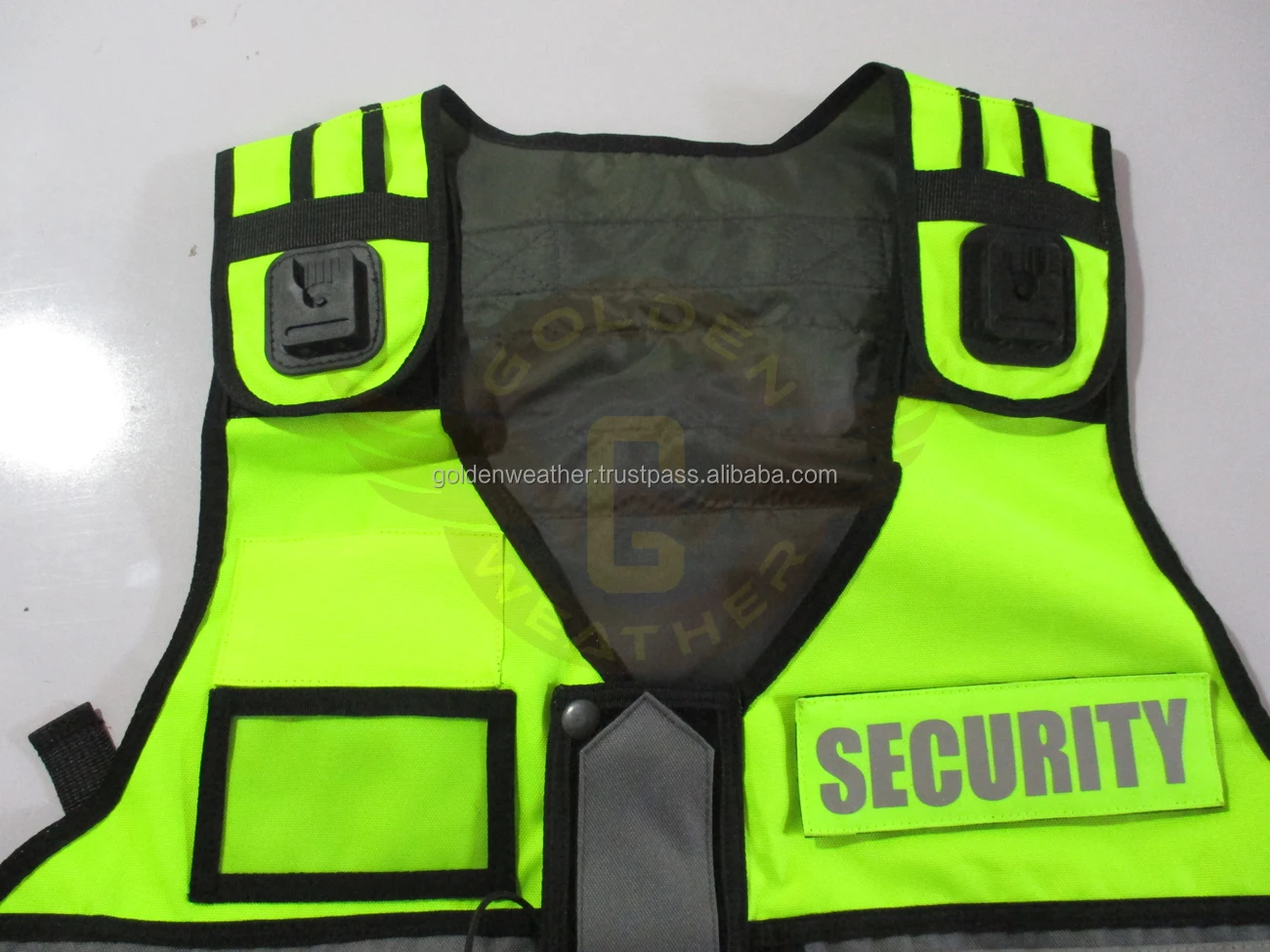 High Visibility Reflective Safety Vest - Secure & Durable