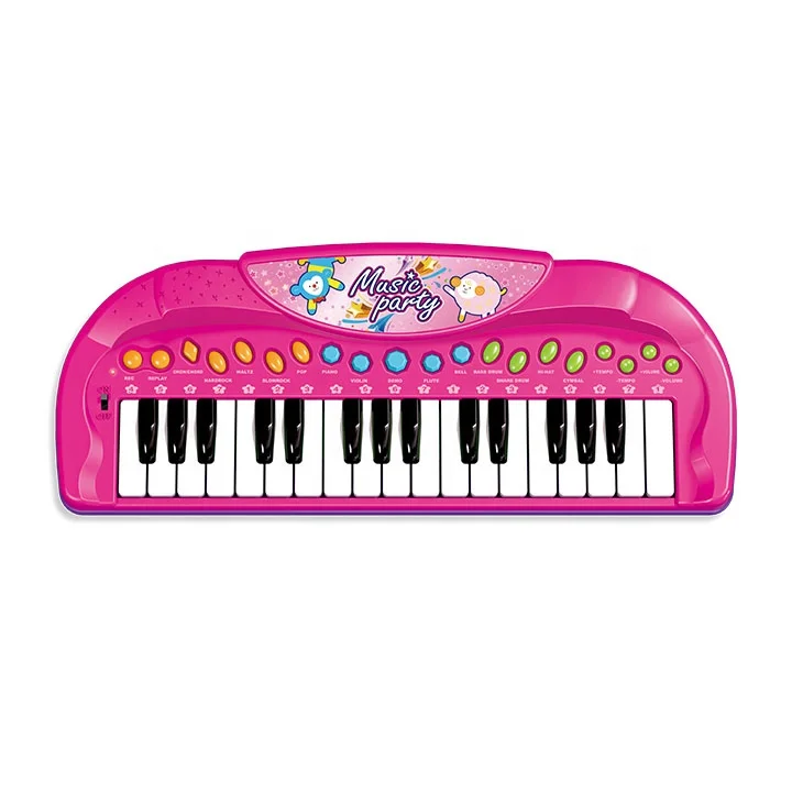 32-Key Plastic Toy Piano for Children Keyboard Type Musical Toy ...