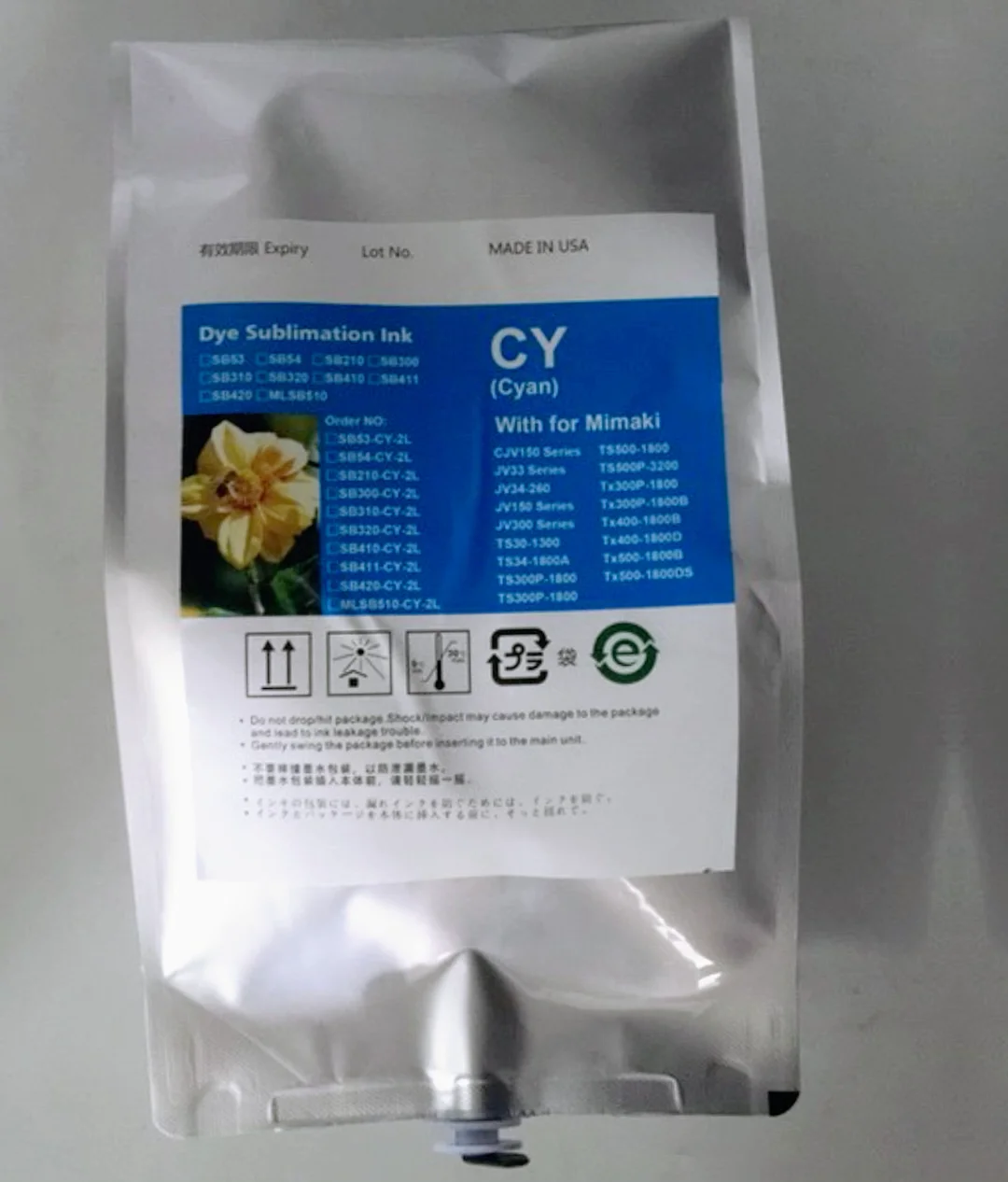 Mimaki Sublimation Ink Dye Sublimation Ink 2l Pack - Buy Mimaki ...