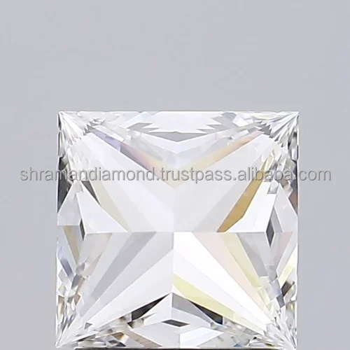 Vvs2 Clarity 2.67 Carat Lab Grown Princess Cut Igi Certified Loose ...
