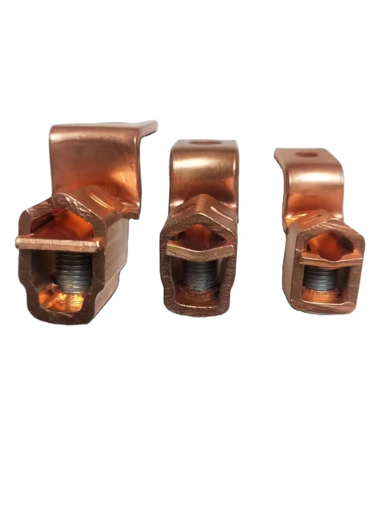 Single Solderless Lug Copper Mechanical Connectors Offset Tongue ...
