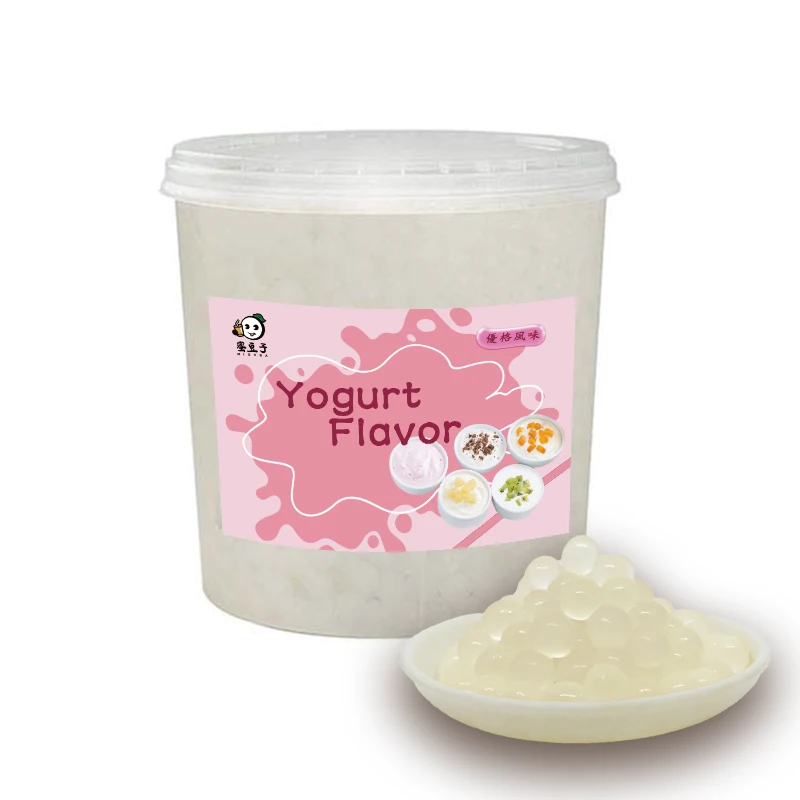 Bulk Yogurt Topping Popping Boba Juice For Dessert Shop - Buy Yogurt ...