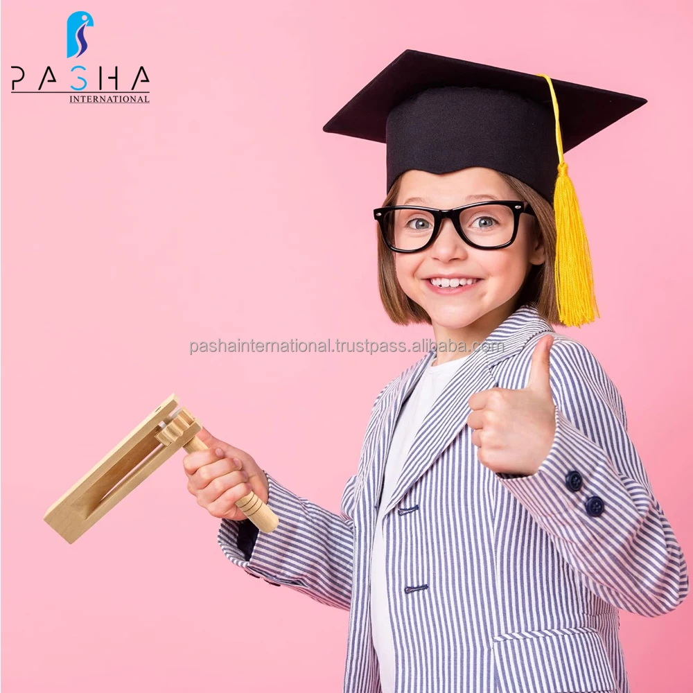 6 Pack Wooden Spinning Ratchet Wooden Musical Instrument In Reasonable ...