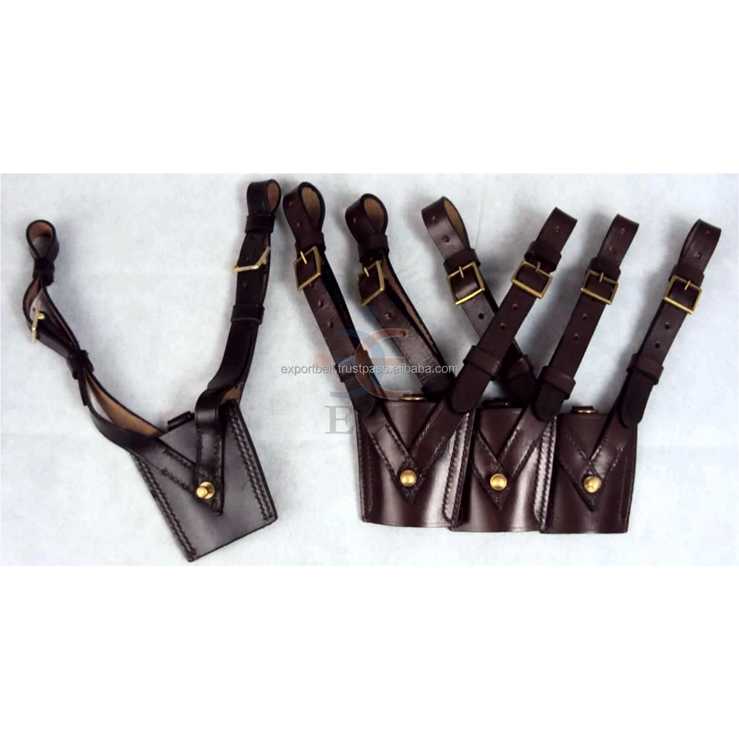 Shop Genuine Leather Belts from Pakistan - Sambrown Sword Frog